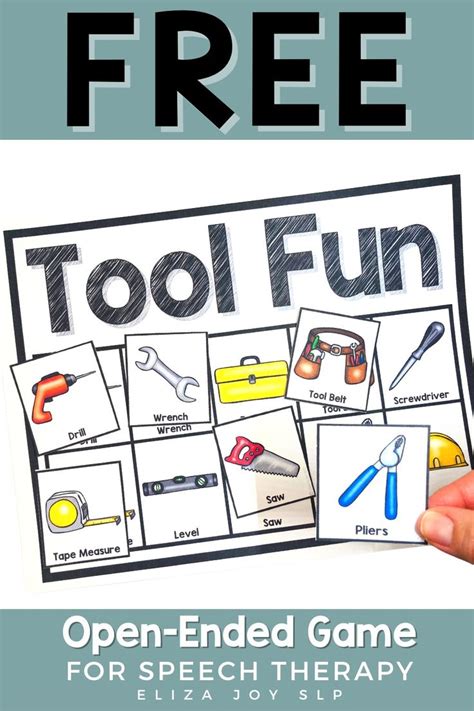 Construction Speech Therapy Activity Open Ended Game Speech Therapy