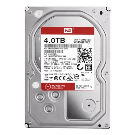 Dysk twardy Western Digital RED PRO WD Red Pro 4TB SATA III 3,5 ...