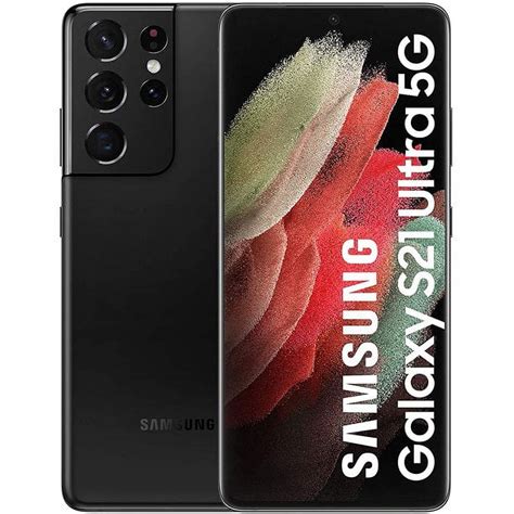 Restored Samsung Galaxy S21 Ultra 5g G998u 128gb Black Unlocked