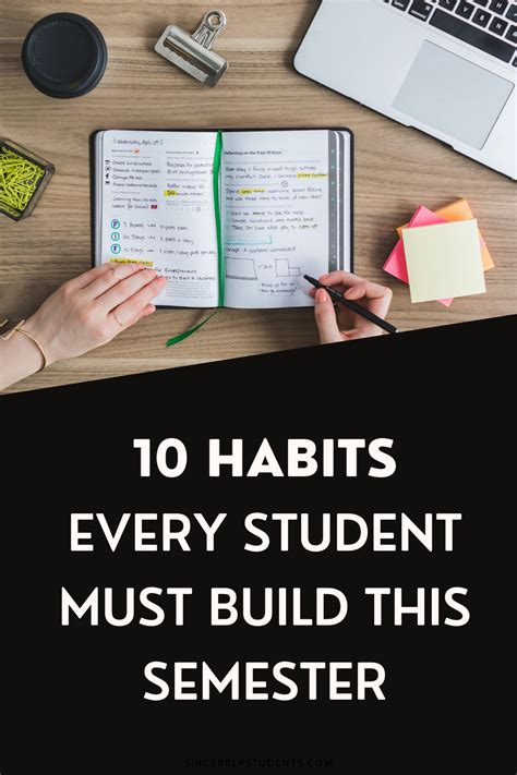 10 Most Powerful Habits You Need To Build This School Semester Become A