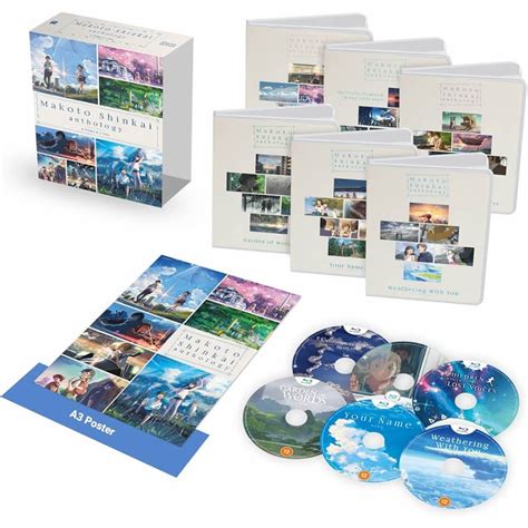 Makoto Shinkai Anthology Limited Edition 15 Blu Ray