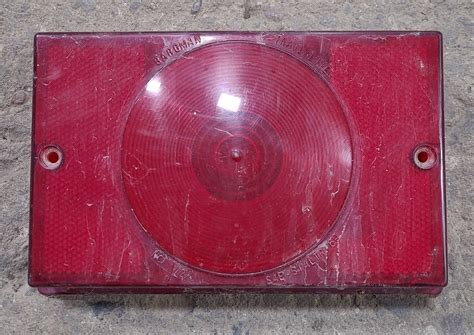 Used Vintage Rv Tail Light Assembly Replacement Lens — Rv Part Shop Us