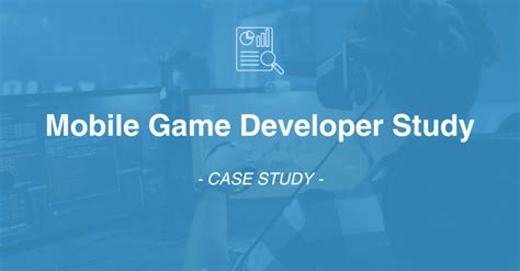 Mobile Game Developer Study InnovateMR