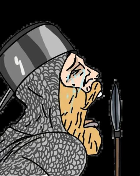 Cooking Pot Crying Knight Wojak Land