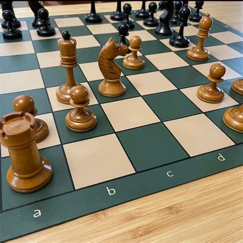 Leather Chess Board Etsy