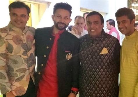 Mukesh Ambani Hosts Dandiya Night At Antilia As Akash Ambani Shloka Mehta Pre Wedding