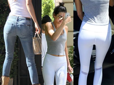 Kendall Jenner Ass Tight Booty And Jeans Upskirtstars