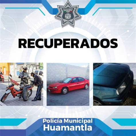 Policía De Huamantla Logra Semana Exitosa En La Recuperación De