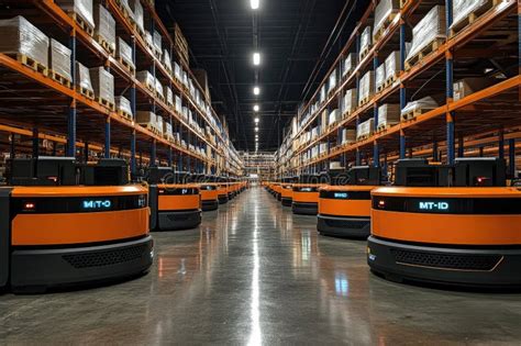 Integrating Collaborative Robots And Human Workers Ai Advancements In Te Stock Illustration