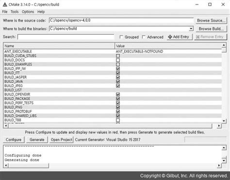opencv 4로 배우는 컴퓨터 비전과 머신 러닝 a 2 cmake를 이용하여 솔루션 파일 만들기 4