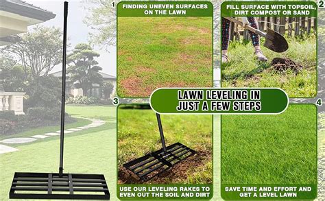 Lawn Leveling Rake 30 X 10 Leveling Rake Heavy Duty