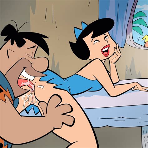 Fred Flintstone And Betty Rubble The Flintstones Drawn By Markkleanup