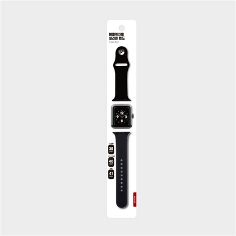 다이소 실리콘 애플워치 밴드 384041mm 위시버킷