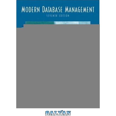 خرید و قیمت دانلود کتاب Modern Database Management ترب