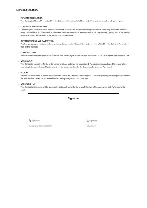 Remote Work Contract Template