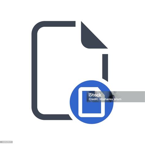 複製檔圖示向量圖形及更多圖示圖片 圖示 插圖 文件 Istock
