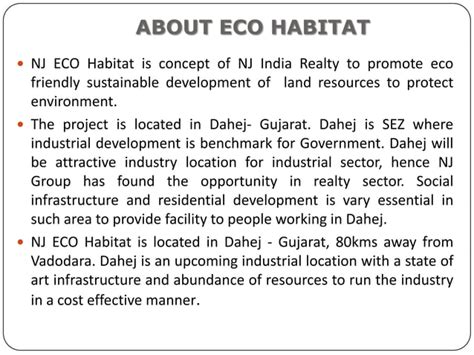 Presentation On Dahej Sez Pptx