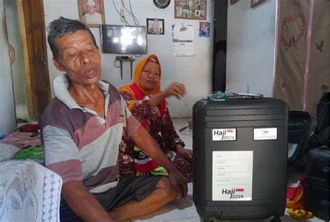 15 Tahun Menabung Pasutri Buruh Tani Asal Puro Sragen Jadi Calon Haji