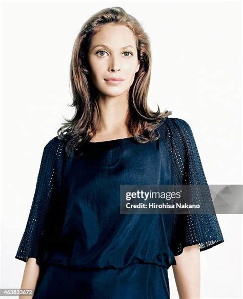 Fashion Model Christy Turlington Is Photographed On July 12 2007 In