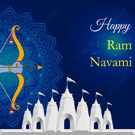 3d Ram Navigasi Vektor 3d Ram Navami Hd Gambar Ram Navami Bahagia