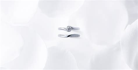 暁・茜雲（婚約指輪 3852・結婚指輪 3985）｜セットリング｜結婚指輪・婚約指輪｜俄 Niwaka