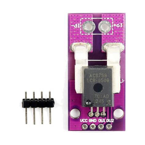 Sensor Corriente Efecto Hall 50a Cjmcu 758 Acs758lcb 050b Pff T