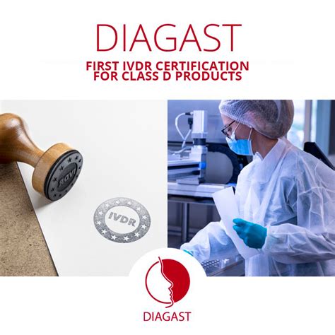 1st Ivdr Certification For Class D Products Actualités News Diagast