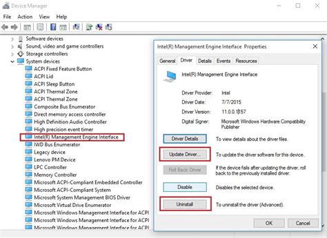 Management Engine Interface