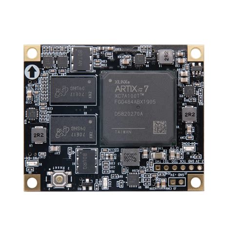 alinx som ac7100b xilinx artix 7 xc7a100t fpga core board industrial