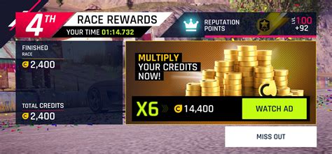 So Ads Now Add A 6x Multiplier For Credits Nice Rasphalt9