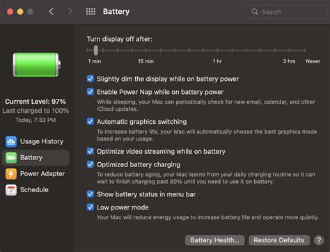 How To Enable Low Power Mode On Mac Hongkiat