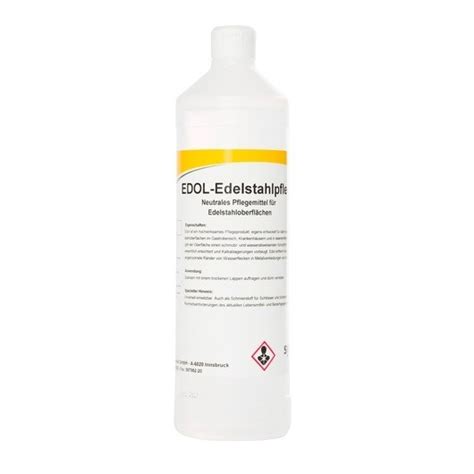 Edelstahlpflege Edol 1l Bhg