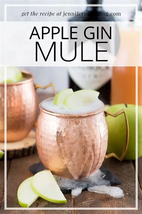 Apple Gin Mule Jennifer Meyering In 2023 Gin Mules Gin Mule Recipe