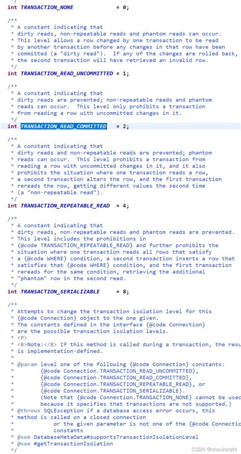 Jdbc学习（第二天） 4 第六章 数据库事务public Int Updateconnection Conn String Sql