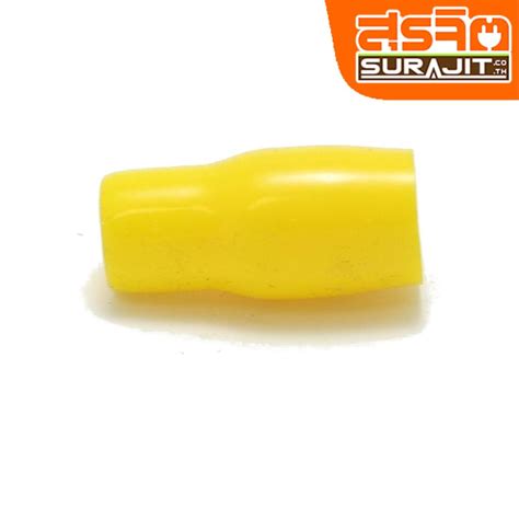 Bendex ปลอกหุ้มหางปลา V100 95mm สีเหลือง จับระเบียบสายไฟ ปลอกหุ้ม