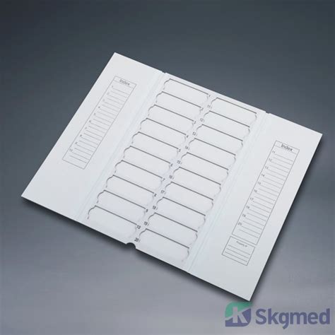 Cardboard Tray For Microscope Slide 20 Place From China Manufacturer
