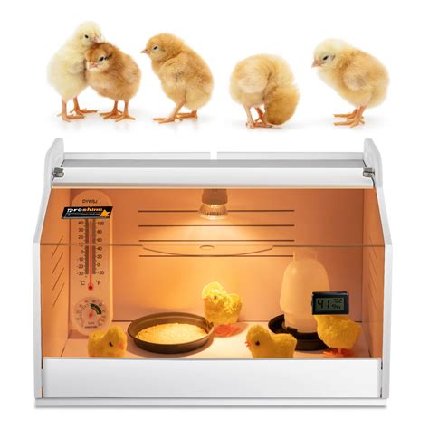 Proshine Chicken Brooder Box For Chicks Quail Brooder With Heating