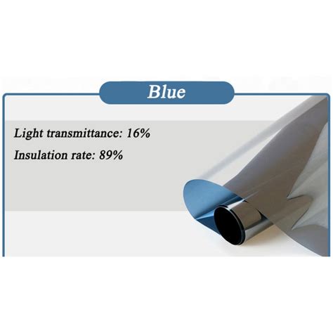 Интериорно слънцезащитно фолио светлоотразително синьо ролка 300х60 см Emag Bg