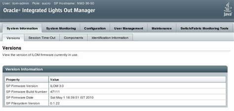 web interface overview sun datacenter infiniband switch 36 topic set