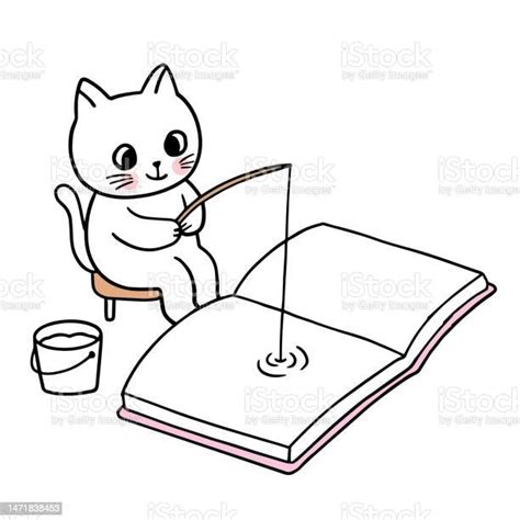 만화 귀여운 캐릭터 흰색 고양이 벡터 가축에 대한 스톡 벡터 아트 및 기타 이미지 가축 고양이 새끼 귀여운 Istock