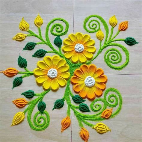 Simple And Easy Rangoli Designs For Weddings Festivals Easy Rangoli