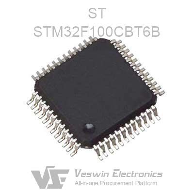STM32F100CBT6B ST ST Veswin Electronics