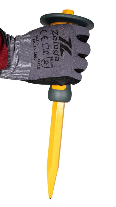 25 355 12in Heavy Duty Hex Pointedspear Head Chisel Pro Masonry