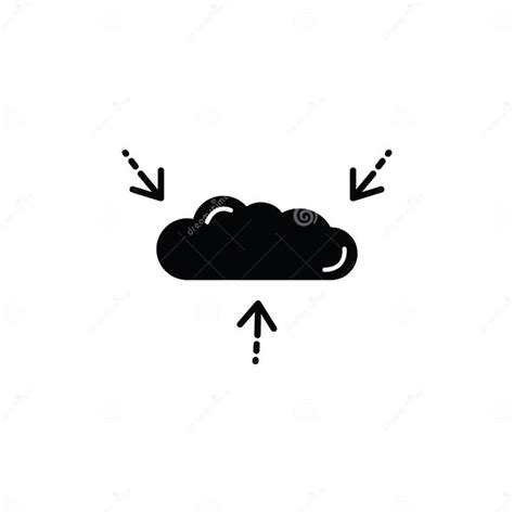Data Aggregation Icon Set Cloud Computing Wireless Internet Network