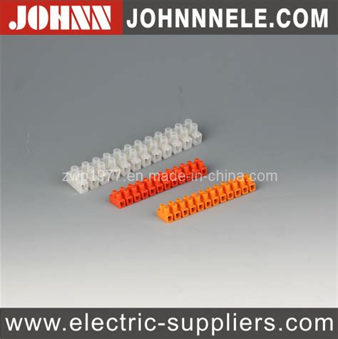 Wire Terminal Block Connector Electrical Screw Connectors And Polyethylene