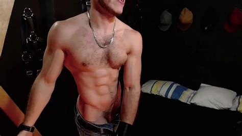 Skinny Young Muscle Hunk Smoking Video 4