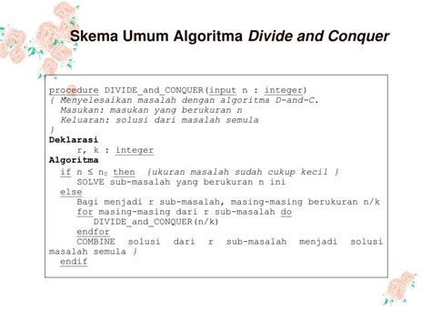 Ppt Algoritma Divide And Conquer Powerpoint Presentation Free