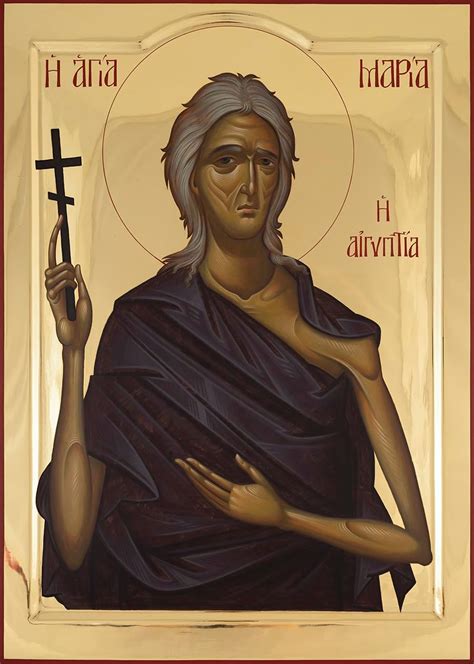 Saint Mary Of Egypt The Most Complete Biography Online — The Eastern