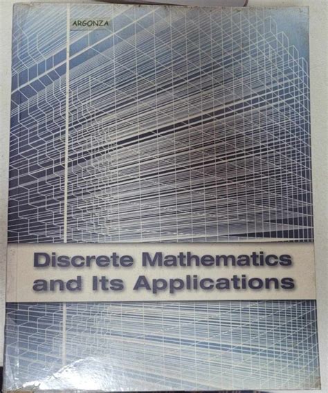 Discrete Math And Its Applications Mcgraw Hill Hobbies And Toys Books And Magazines Textbooks