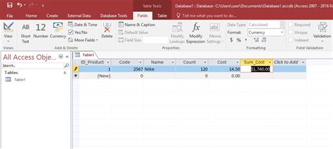 Databases Creating A Database In Microsoft Access 2016 Creating A